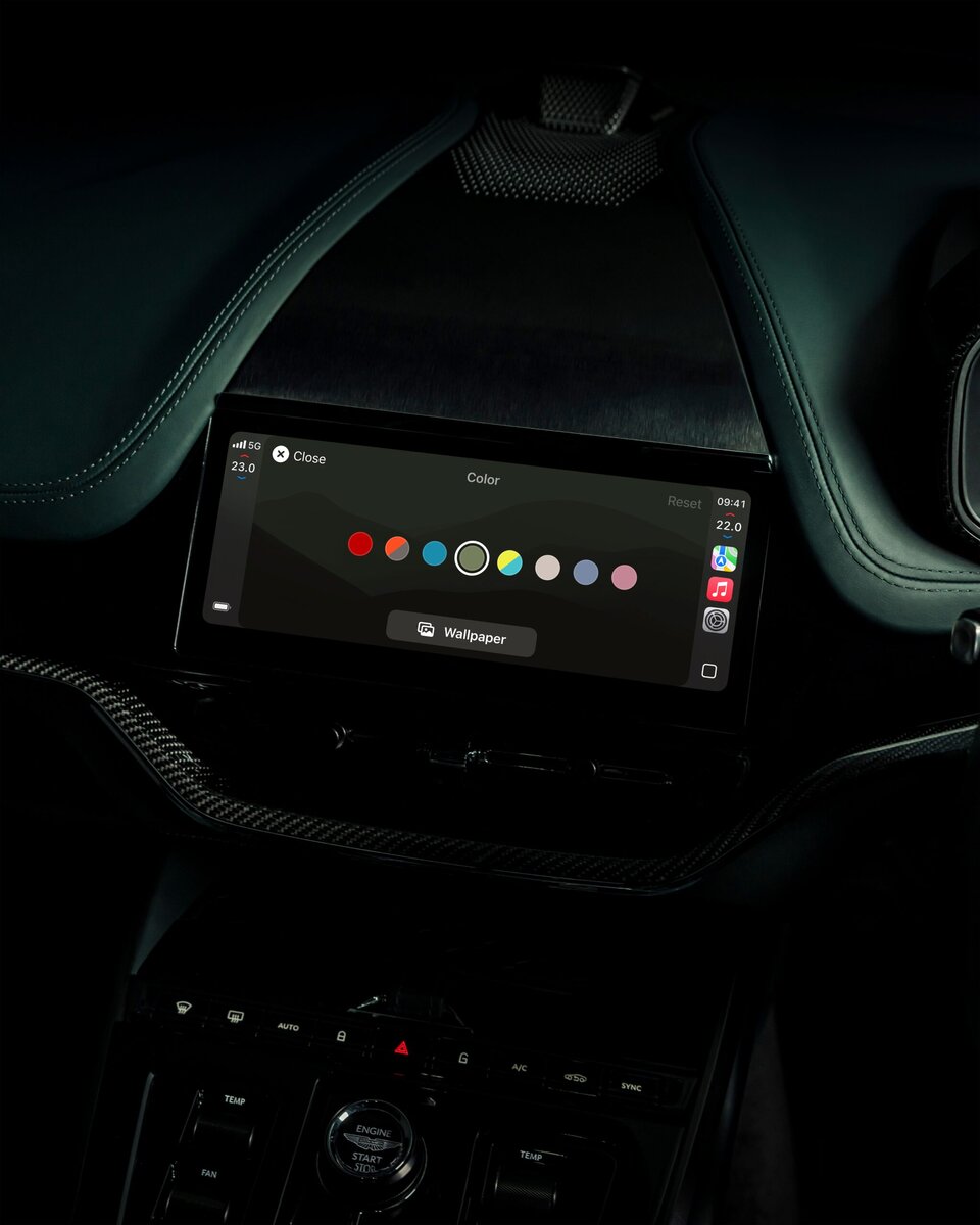 Aston Martin Just Made the iPhone Feel Poor—CarPlay Ultra Debuts in DBX ...