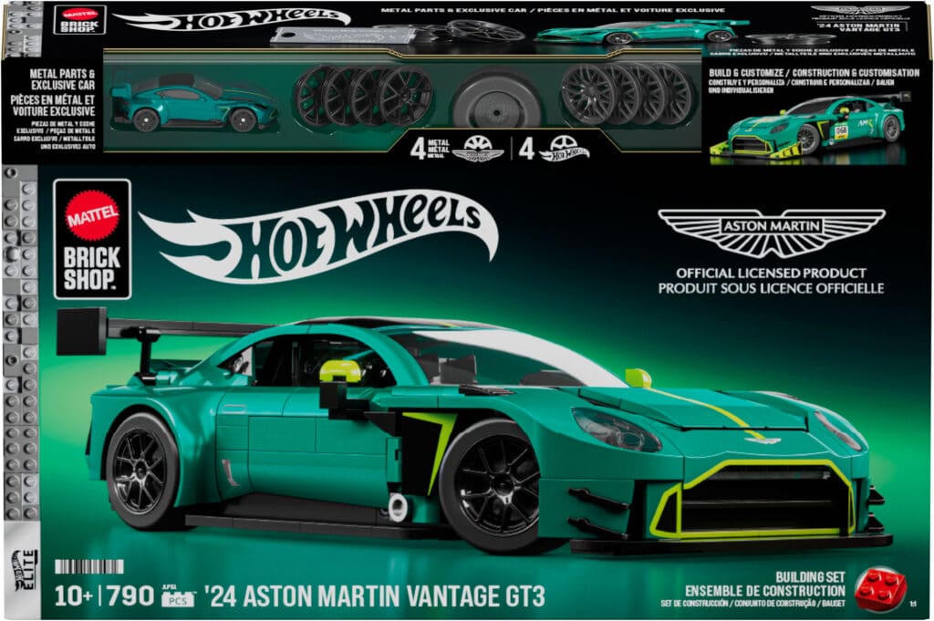 Mattel Brick Shop Turns Dream Cars Into Kits
